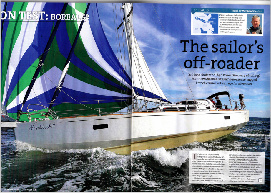 Boréal 52 : European Boat of the year 2015 | Boreal Yachts