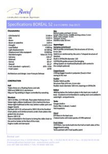 Specifications_Boréal_52_sep2017 | Boreal Yachts